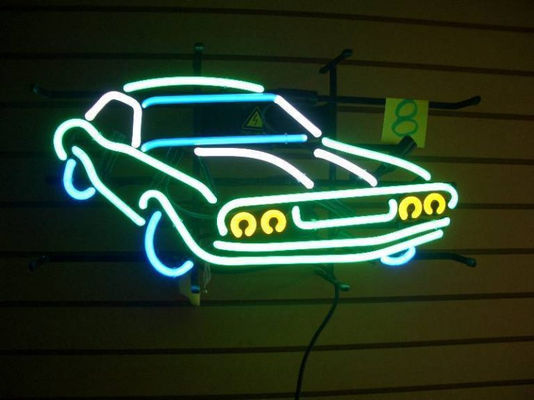 Custom Dodge Challenger Neon Sign Tube Neon Light – Custom Neon Signs