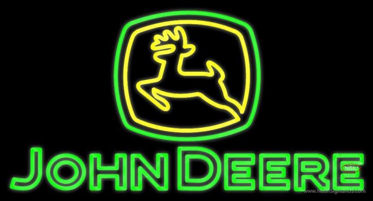 Custom John Deere Neon Sign Tube Neon Light – Custom Neon Signs