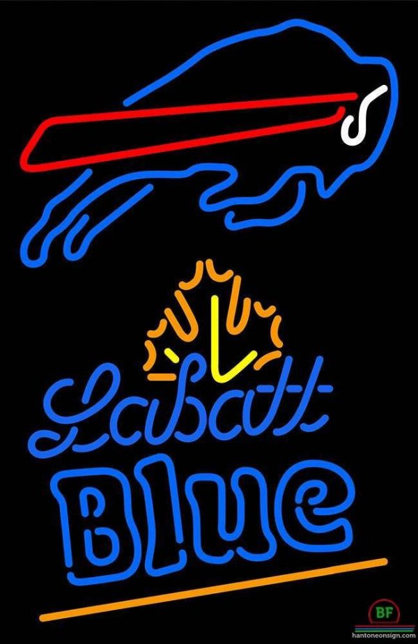 Custom Labatt Blue Buffalo Bills Neon Sign NFL Teams Neon Light ...