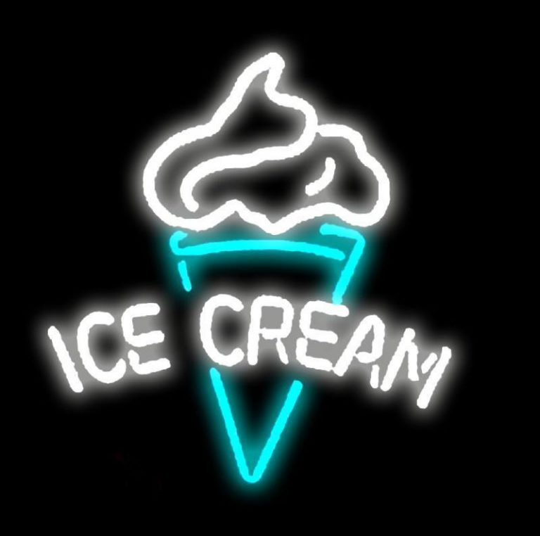 Custom Ice Cream Neon Sign – Custom Neon Signs