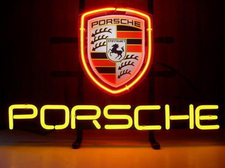 Custom Porsche Stuttgart Auto Neon Sign – Custom Neon Signs