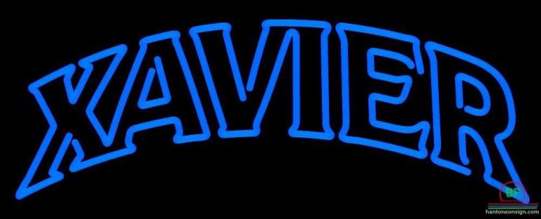 Custom Xavier Musketeers Neon Sign NCAA Teams Neon Light – Custom Neon ...