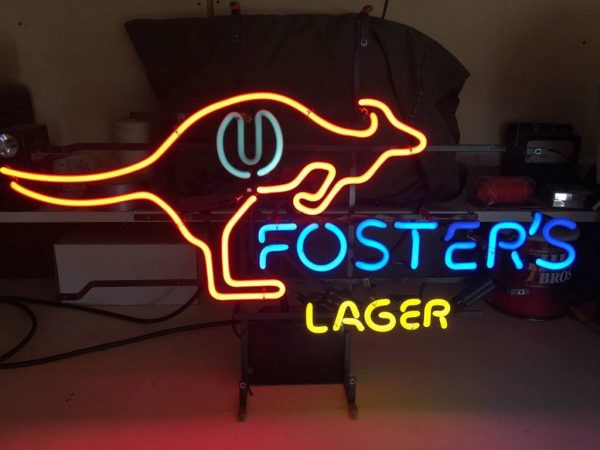 Custom Fosters Lager Kangaroo Neon Sign Tube Neon Light – Custom Neon Signs