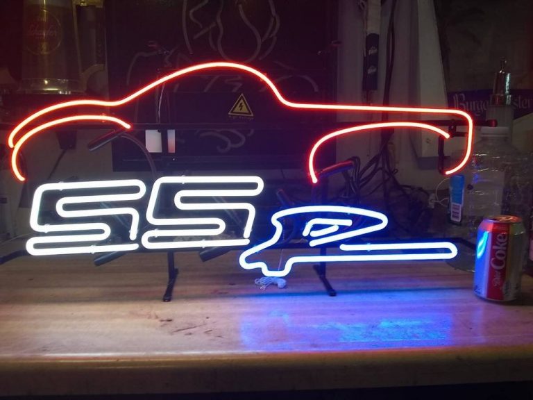 Custom 55 Race Car Neon Sign Tube Neon Light – Custom Neon Signs