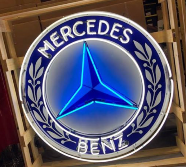 Custom Mercedes Benz Neon Sign Tube Neon Light – Custom Neon Signs