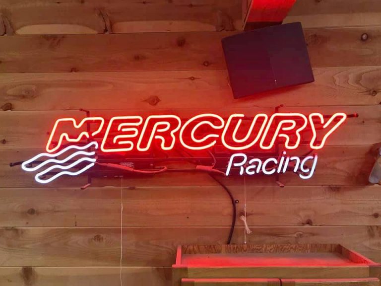 Custom Mercury Racing Neon Sign Tube Neon Light – Custom Neon Signs